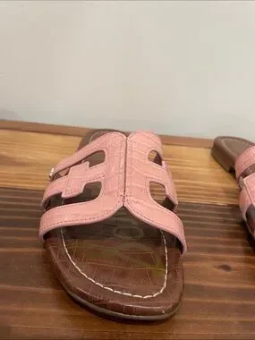Sam Edelman | Shoes | Sam Edelman Bay Pink Slide Sandals Size 85 | Poshmark